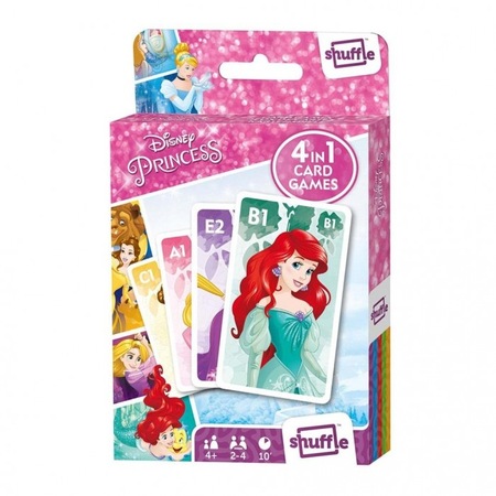 Joc de carti Shuffle, Cartamundi, Printese Disney, 4+, 106x238 mm - eMAG.ro