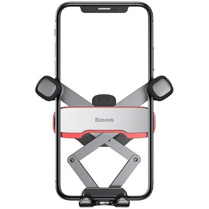 Suport auto Baseus Mr Hui Gravity, Rotire 360 grade, Argintiu - eMAG.ro