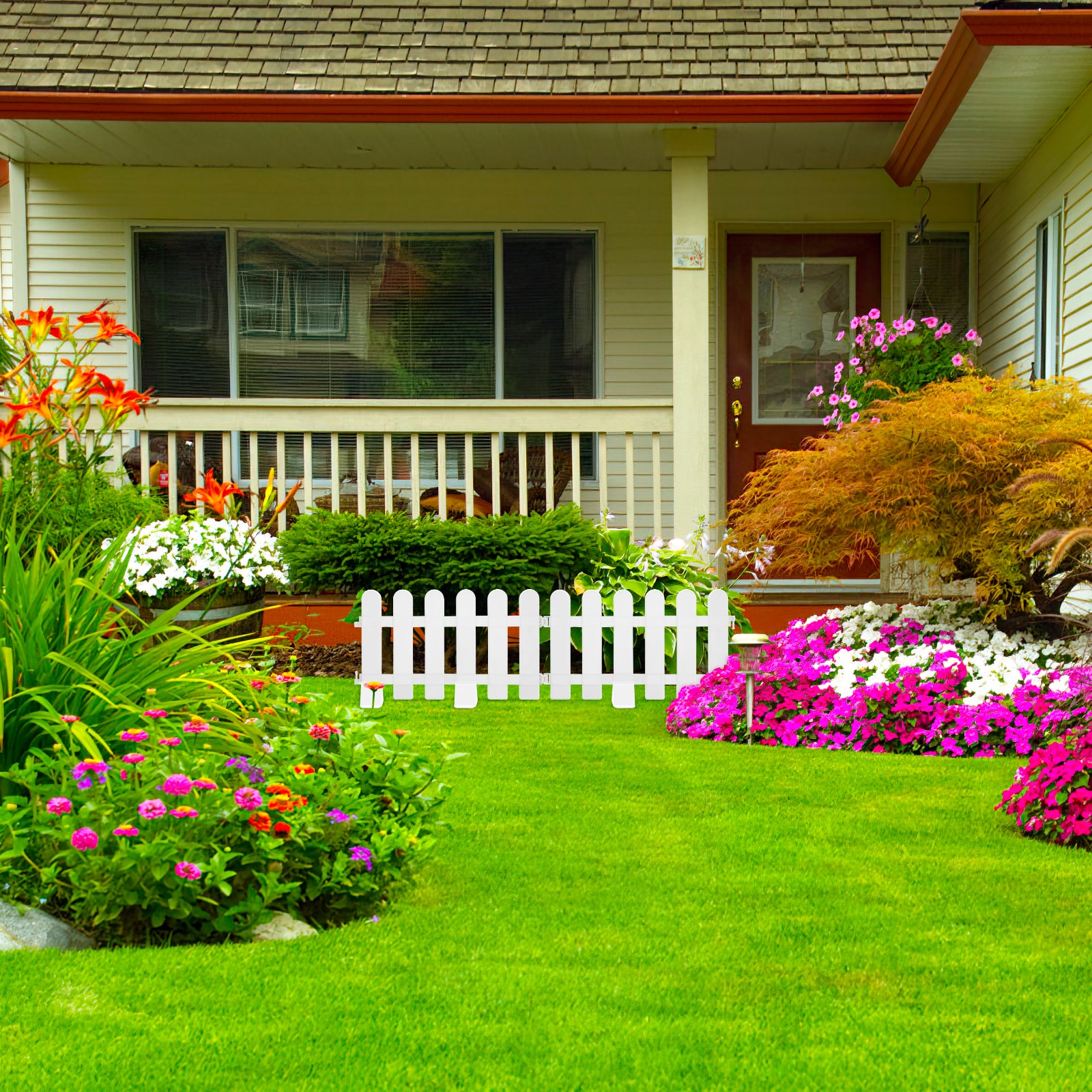 Gard de gradina decorativ, Gard de gradina in miniatura, Gard pentru ...