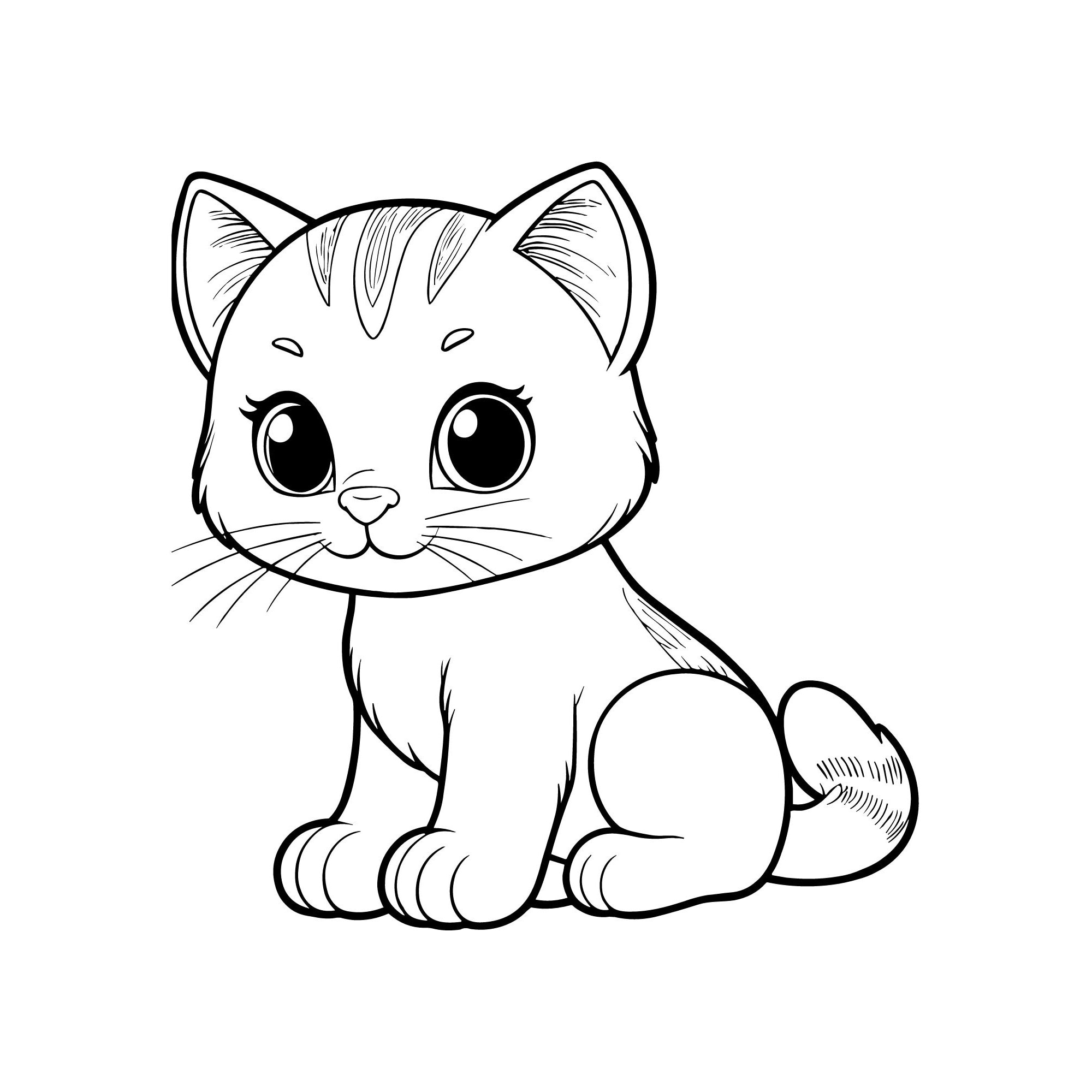 Pagini de colorat Pisici format .pdf - eBook - eMAG.ro