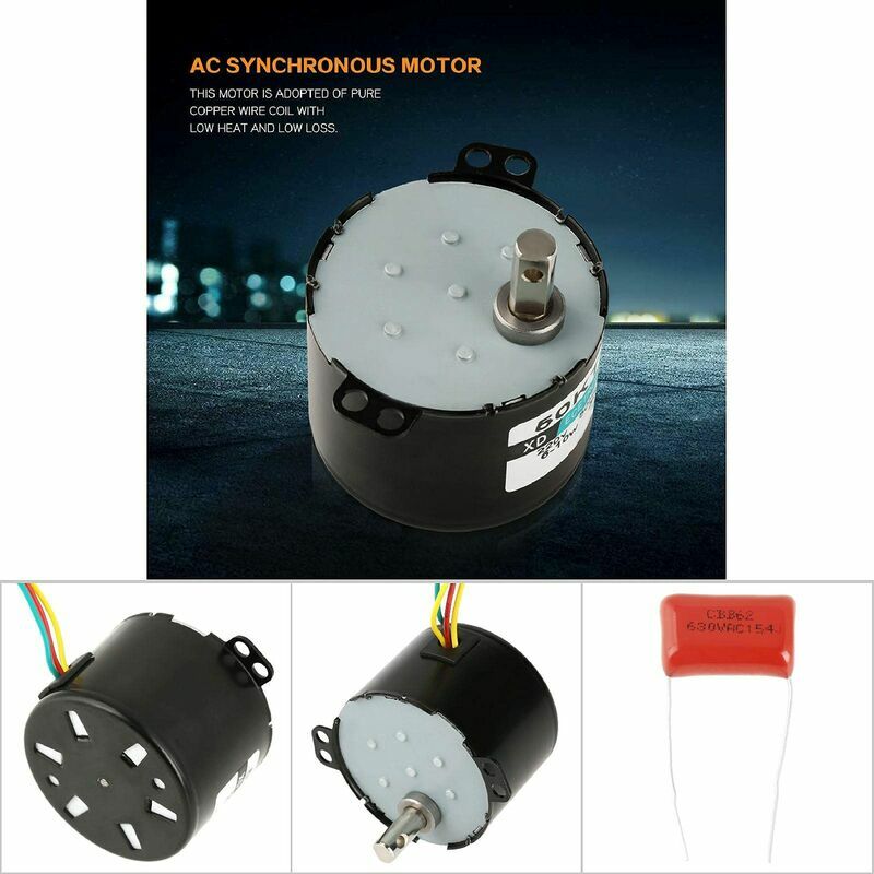 Motor electric sincronic 50KTYZ, 220V, 6-10W, cu cuplu mare, viteza ...