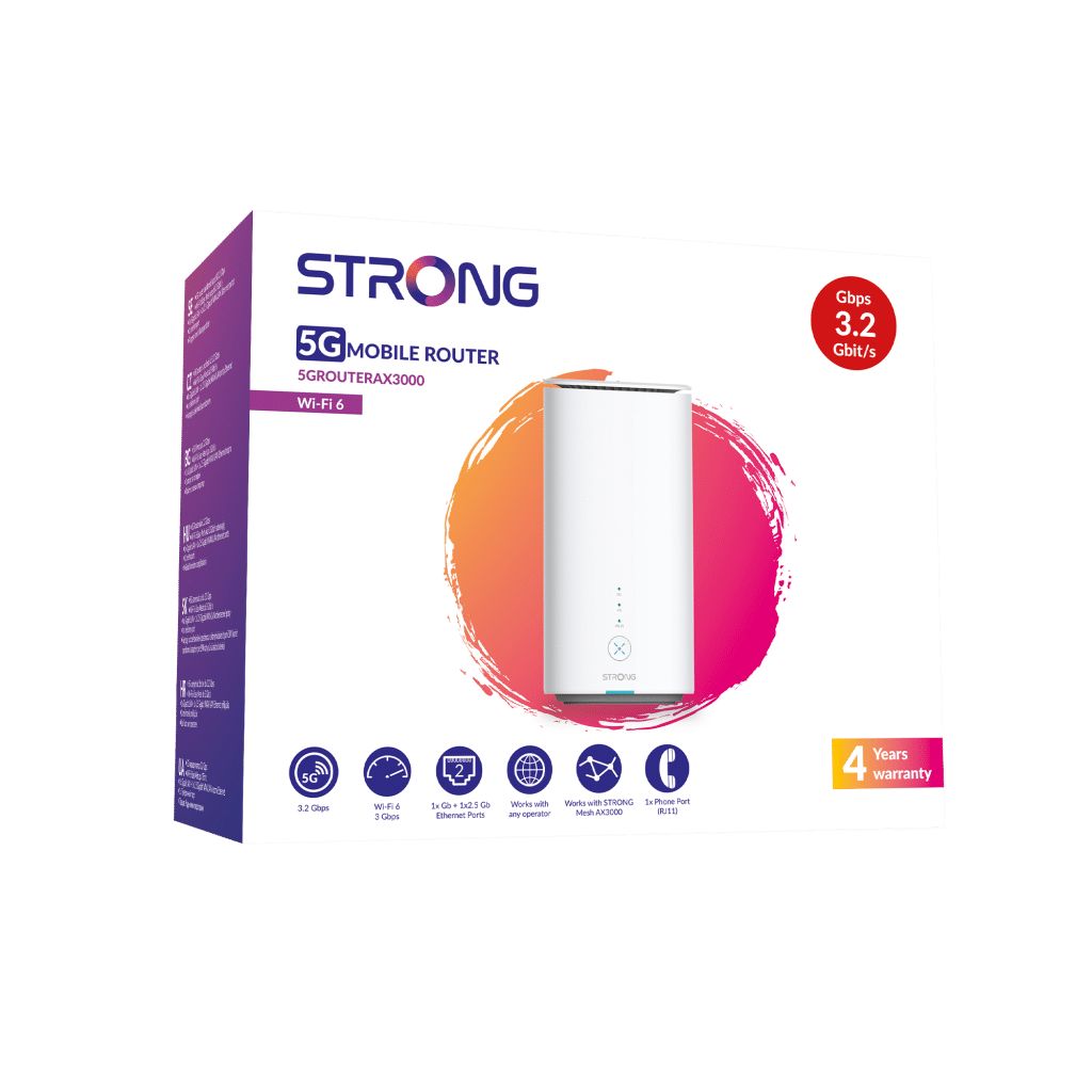 Strong 5GROUTERAX3000 5G ROUTER AX3000, 240472, Router - eMAG.hu