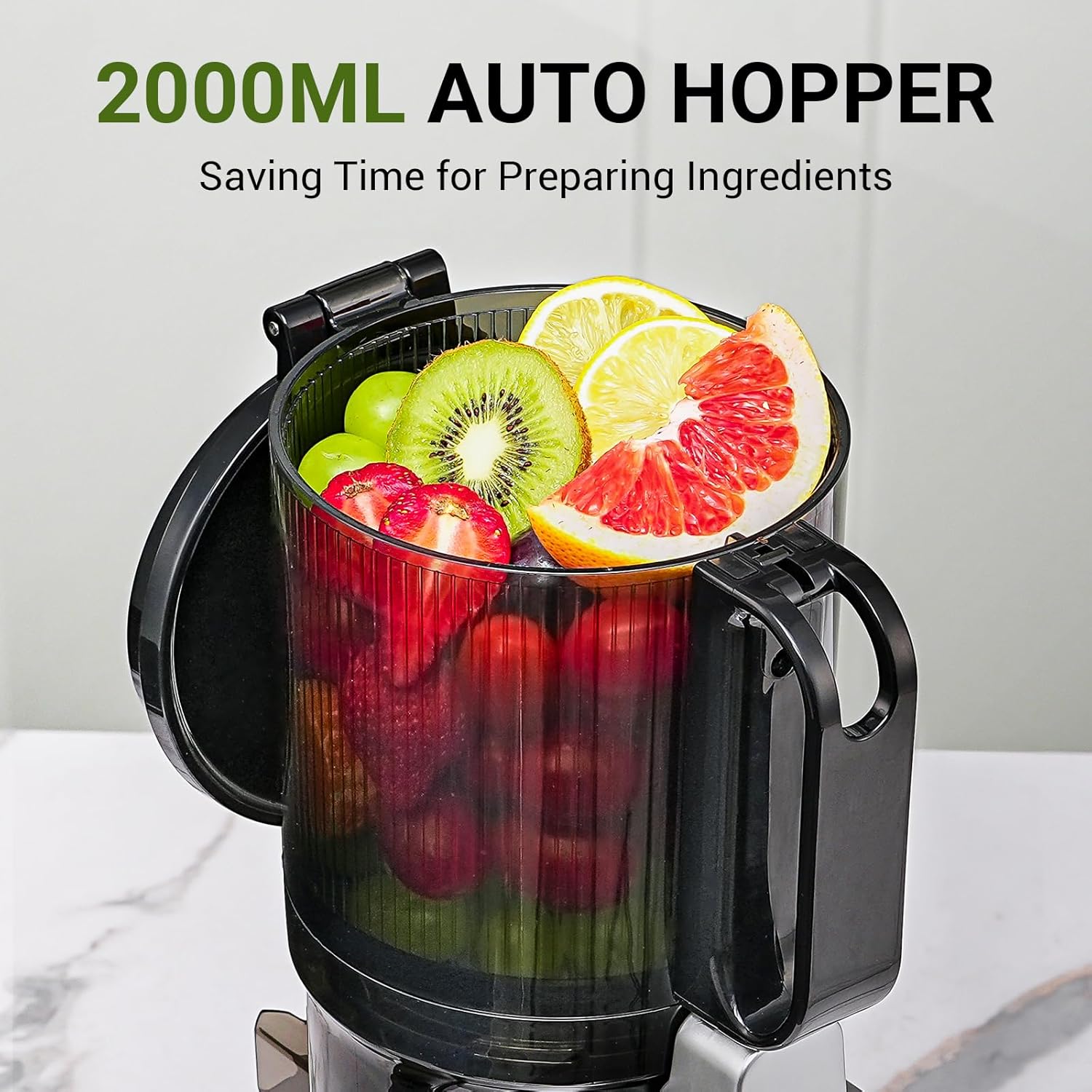 Blender cu storcator automat cu presare la rece AMZCHEF 250W ...