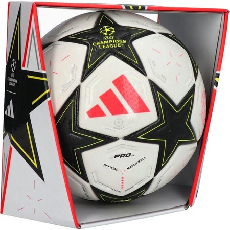Minge fotbal Adidas Finale 25 UCL Pro - oficiala de joc, alb/negru, 5 ...
