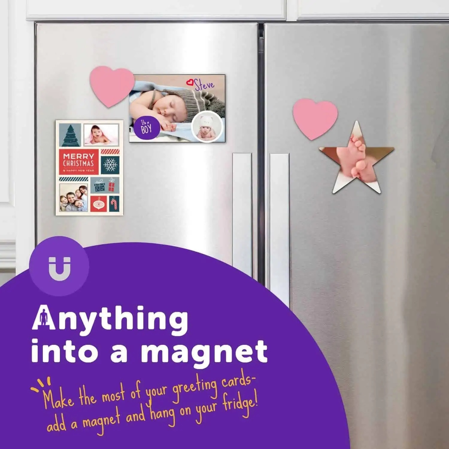 Pastile magnetice adezive, 0.4mm grosime, 20x20mm, 150 buc/coala - eMAG.ro