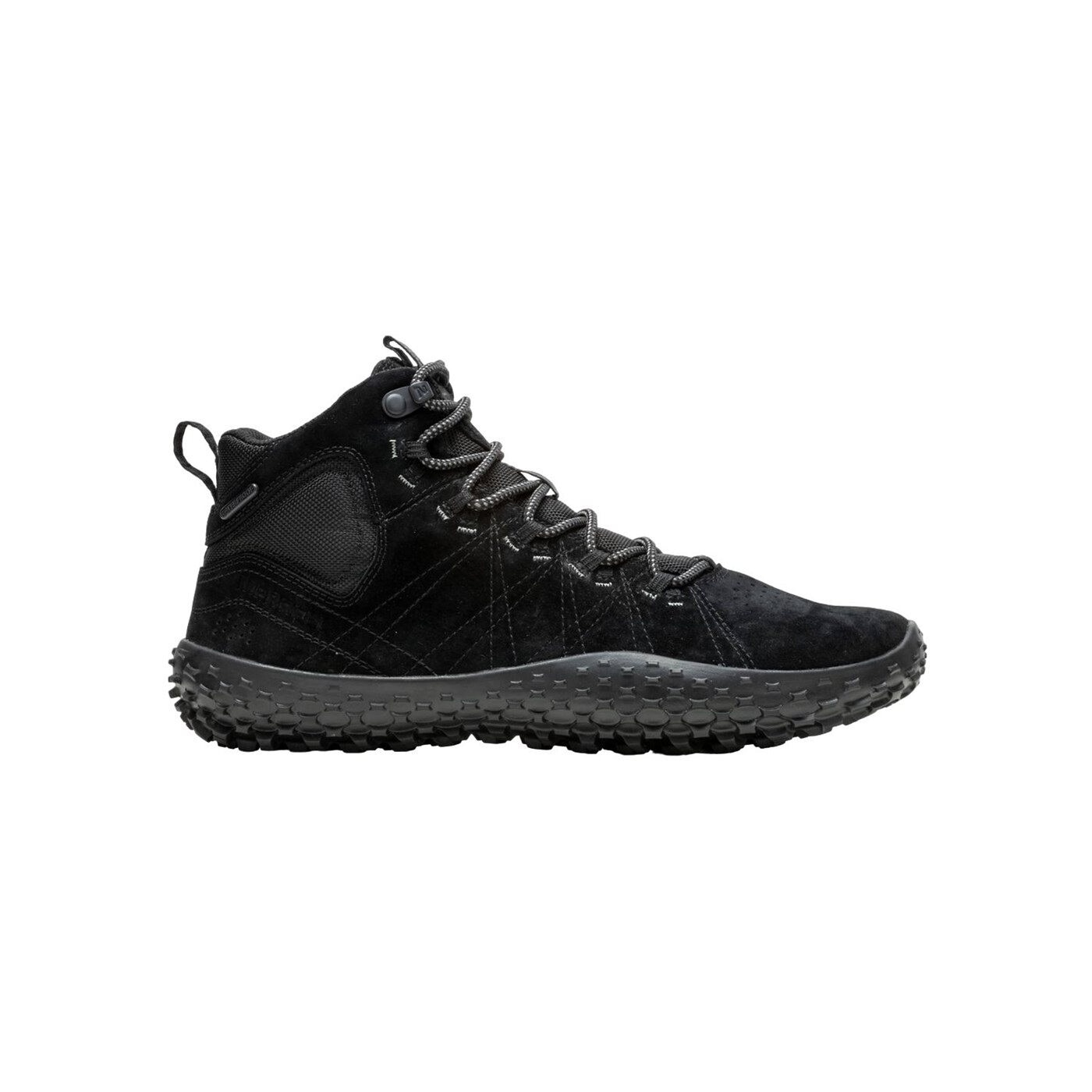 Ghete de trekking Merrell Wrapt Mid Wp, Piele, Negru, 44 EU - eMAG.ro