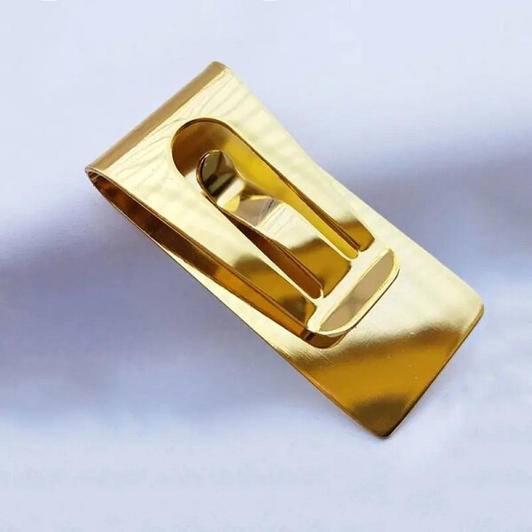 Clips bancnote auriu din otel inoxidabil - eMAG.ro
