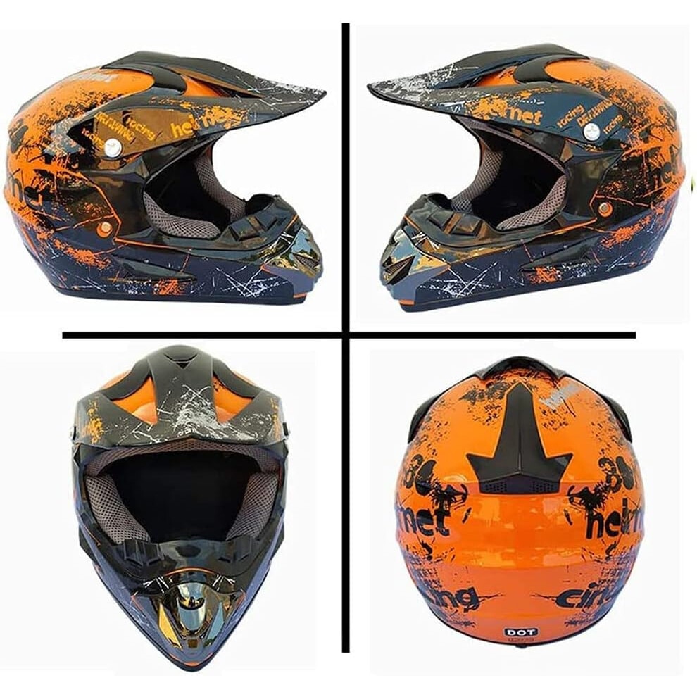 Casca protectie sport, motociclete, pentru copii, rezistente la impact ...