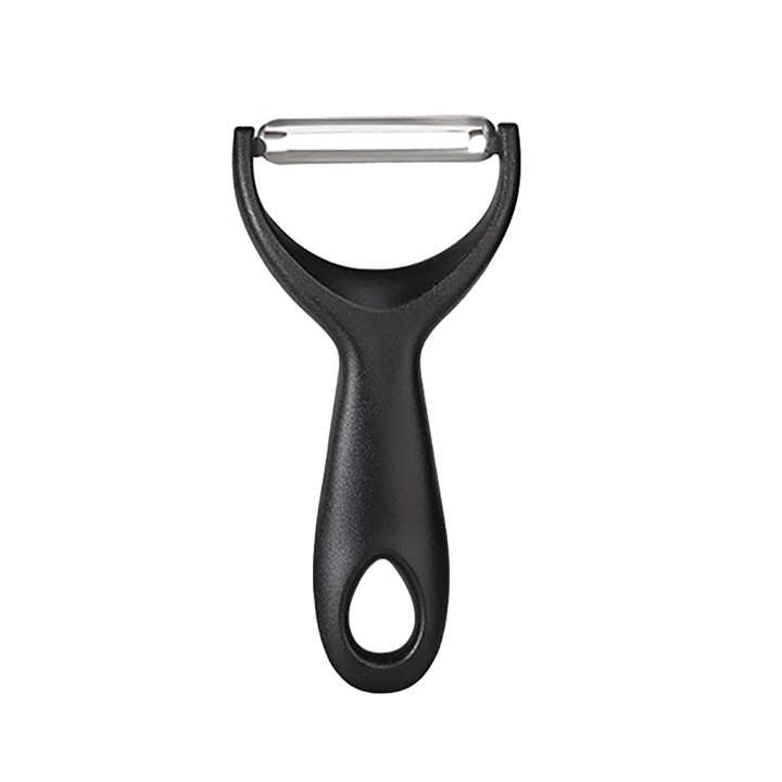 Curatator legume si fructe, ergonomic, negru, 14x6.8cm - eMAG.ro
