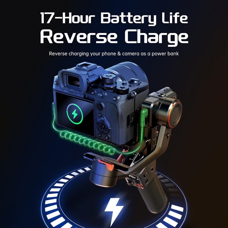 Suport magnetic pentru filmare inteligenta Hohem MT2 KIT design ultra ...