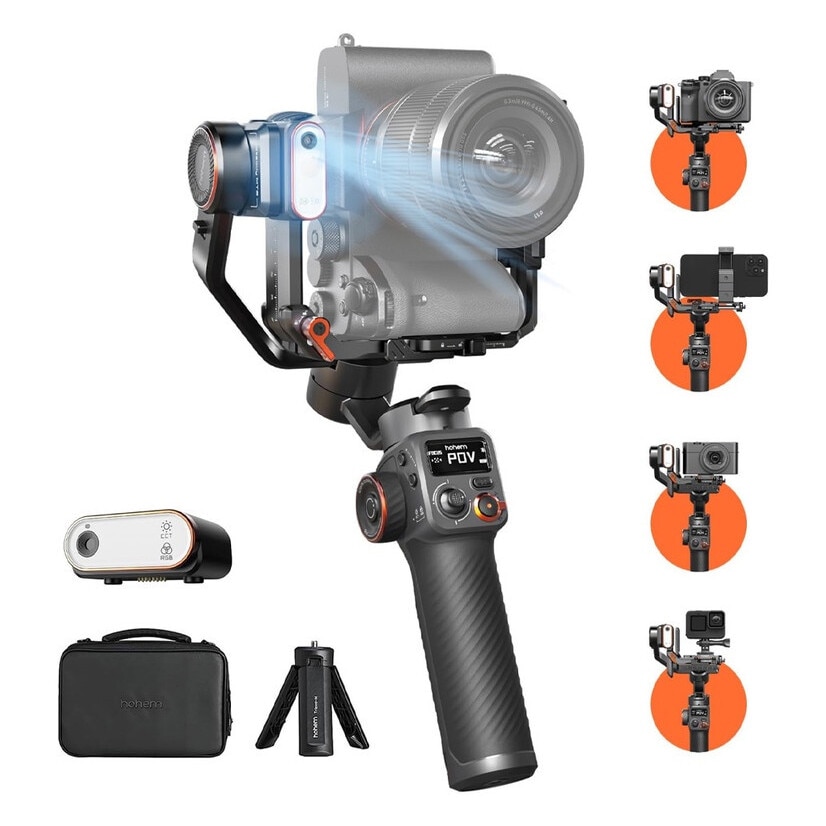 Suport magnetic pentru filmare inteligenta Hohem MT2 KIT design ultra ...