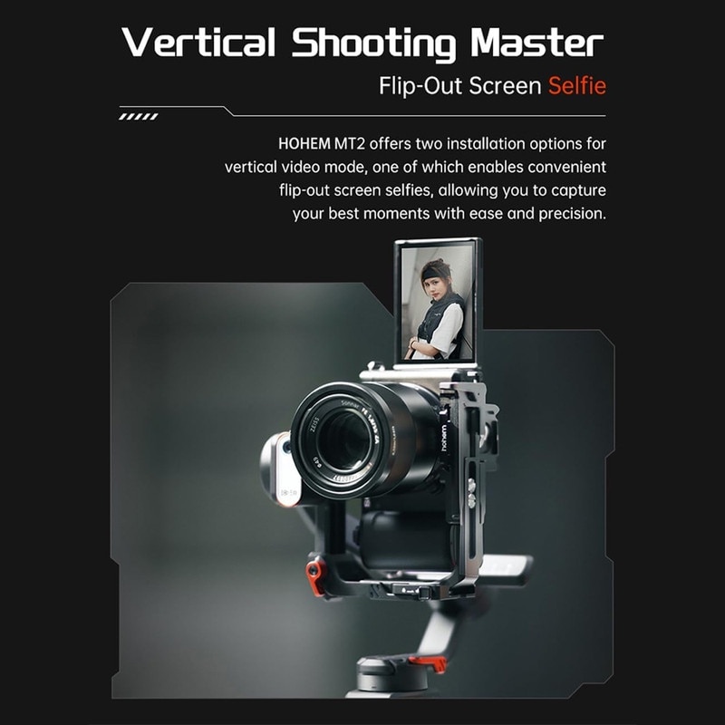 Suport magnetic pentru filmare inteligenta Hohem MT2 KIT design ultra ...