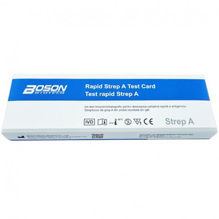 Test Rapid Antigen Streptococ A, BOSON, 1 buc - eMAG.ro
