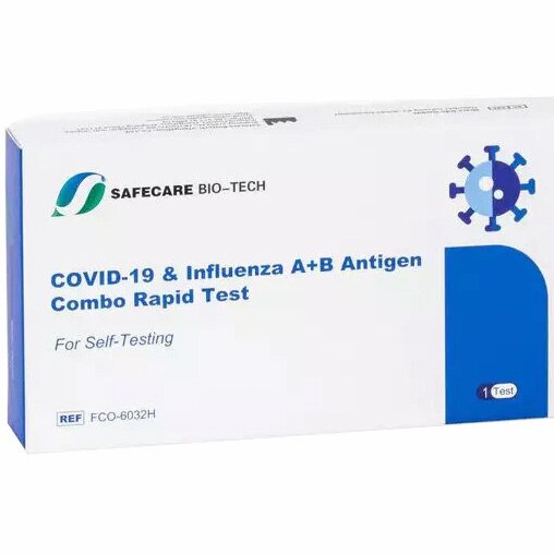 Test Rapid Combo Covid+Influenza A/B SAFECARE 1T/Kit - eMAG.ro