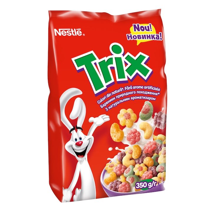 Cereale mic dejun Trix, Nestle, 350g - eMAG.ro