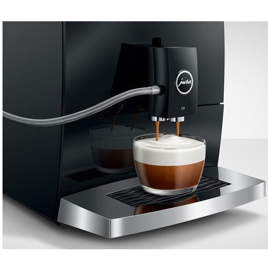 Espressor automat Jura C8 Piano Black (EA), rasnita conica Professional ...