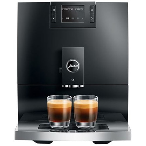 Espressor automat Jura C8 Piano Black (EA), rasnita conica Professional ...