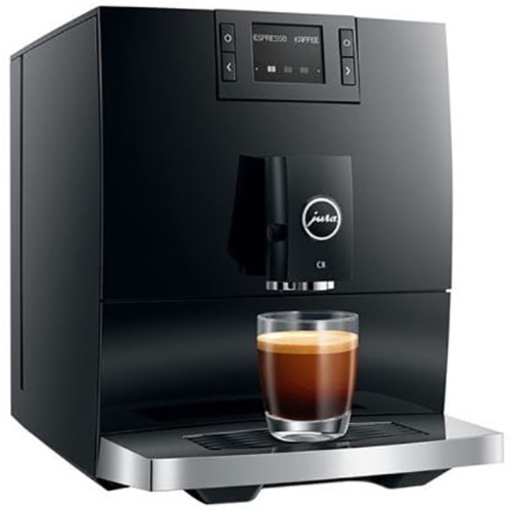 Espressor automat Jura C8 Piano Black (EA), rasnita conica Professional ...