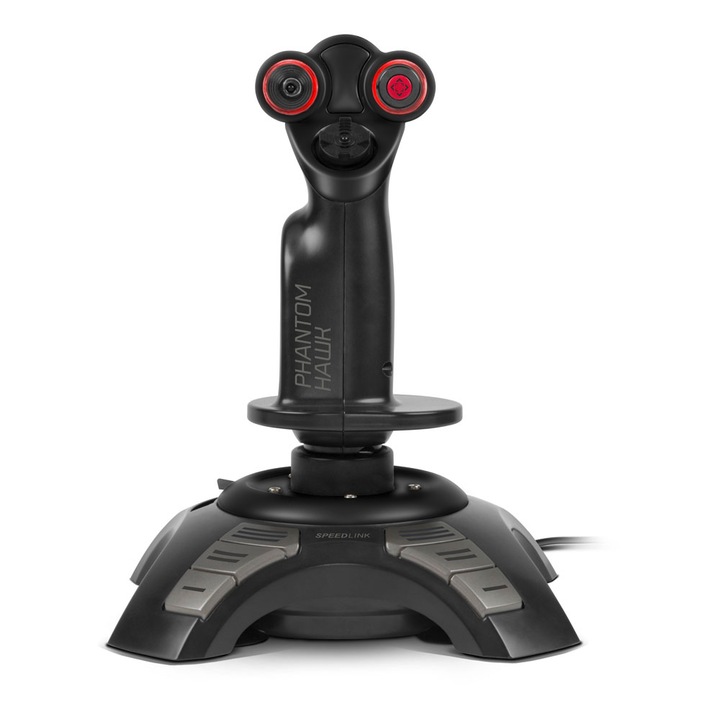 SPEEDLINK Phantom Hawk Flightstick botkormány PC-hez, Fekete - eMAG.hu