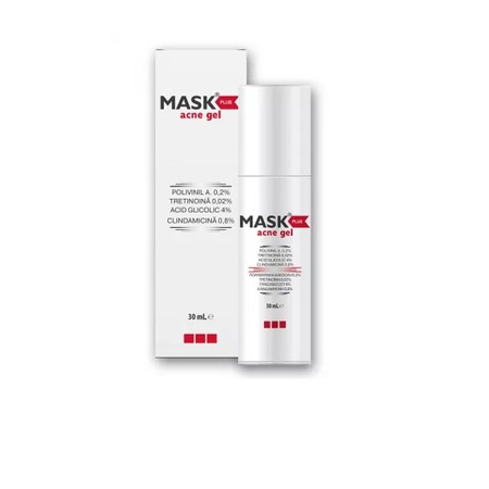 Dispozitiv medical Mask Plus Acne Gel, pentru tratamentul acneei ...