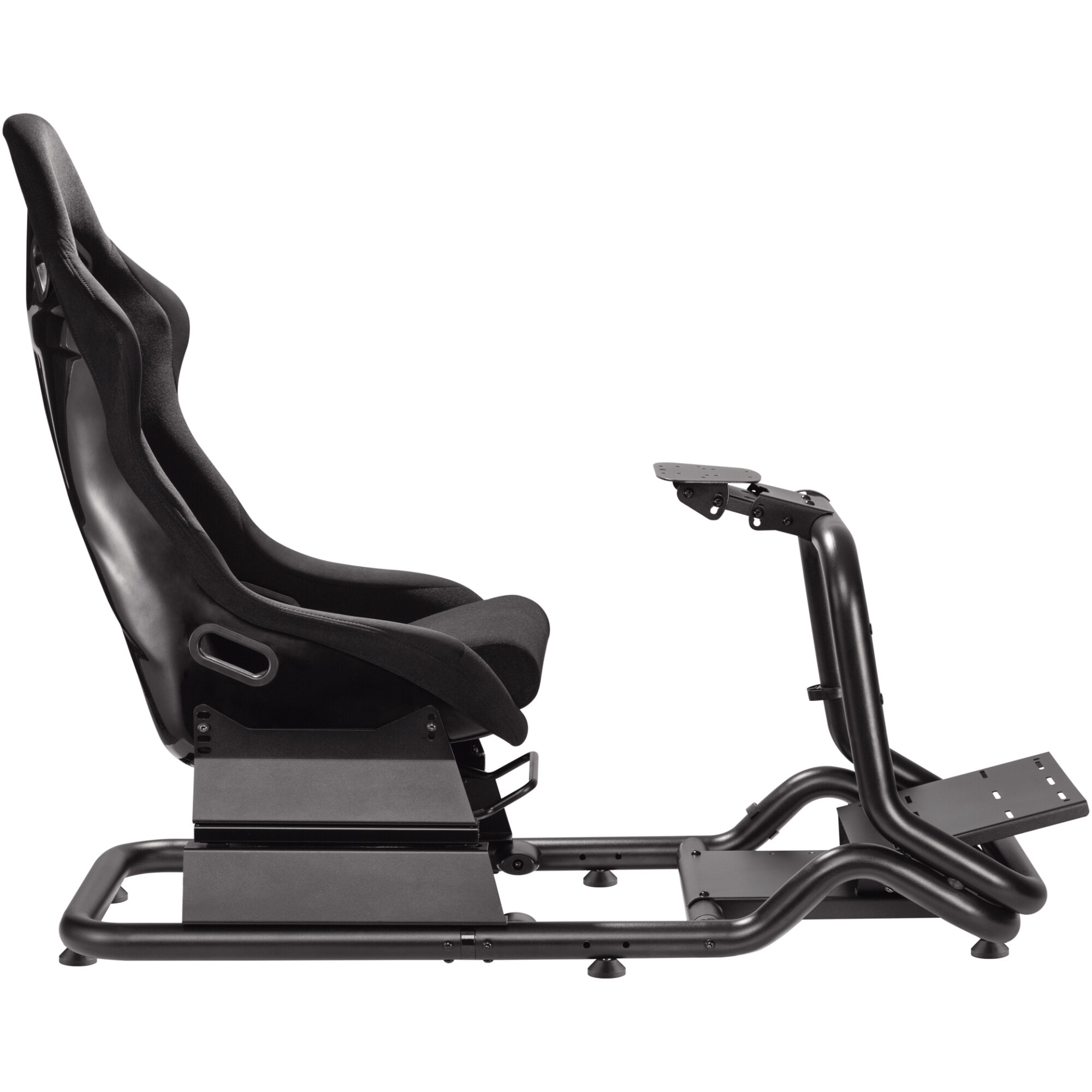 Scaun gaming - Cockpit Serioux Racing, Negru - eMAG.ro
