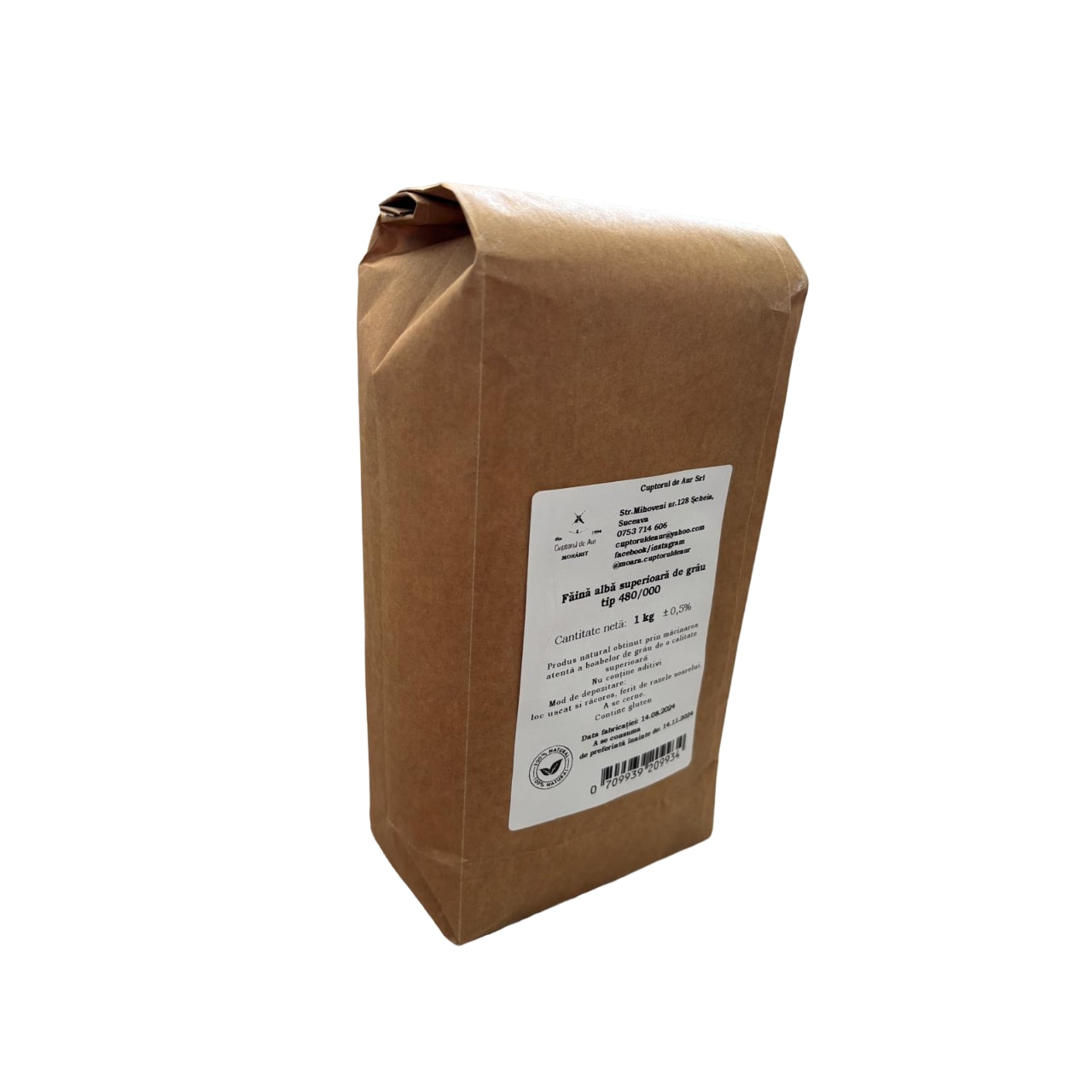 Faina alba superioara de grau tip 480/000, Cuptorul de aur, bax 10 kg - eMAG.ro