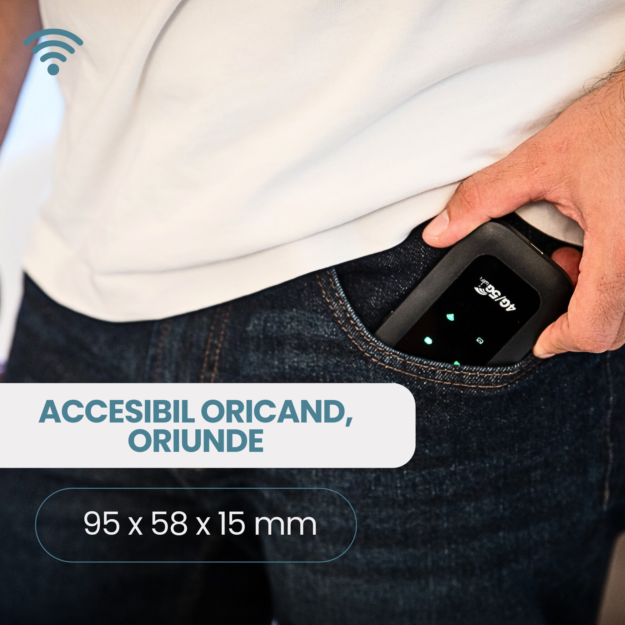 Router WiFi 2G/3G/4G, Cumparaturescu, cu slot SIM pentru cartela ...