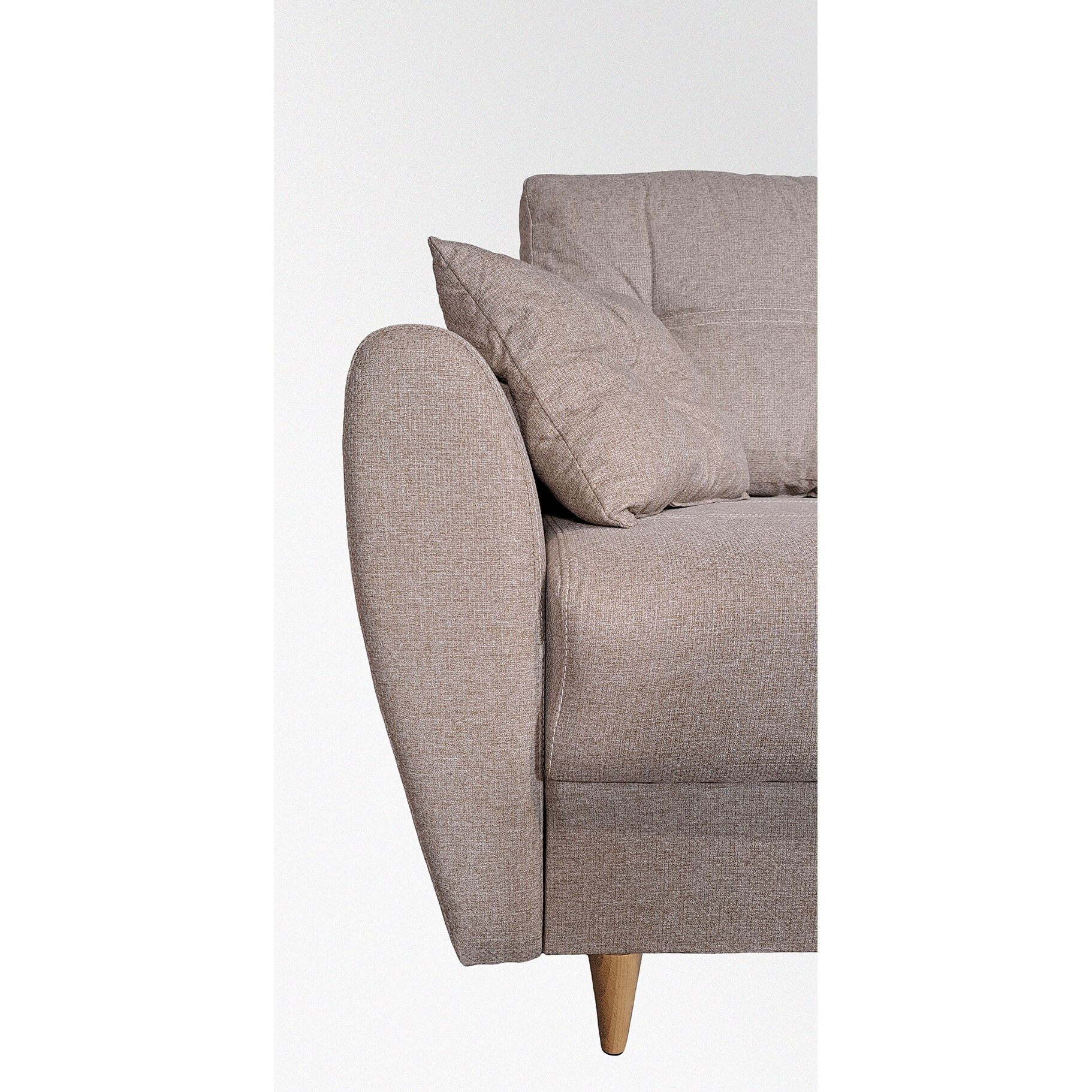 Canapea extensibila Olivia 140, Iza, pat, saltea arcuri Relaxa, lada ...