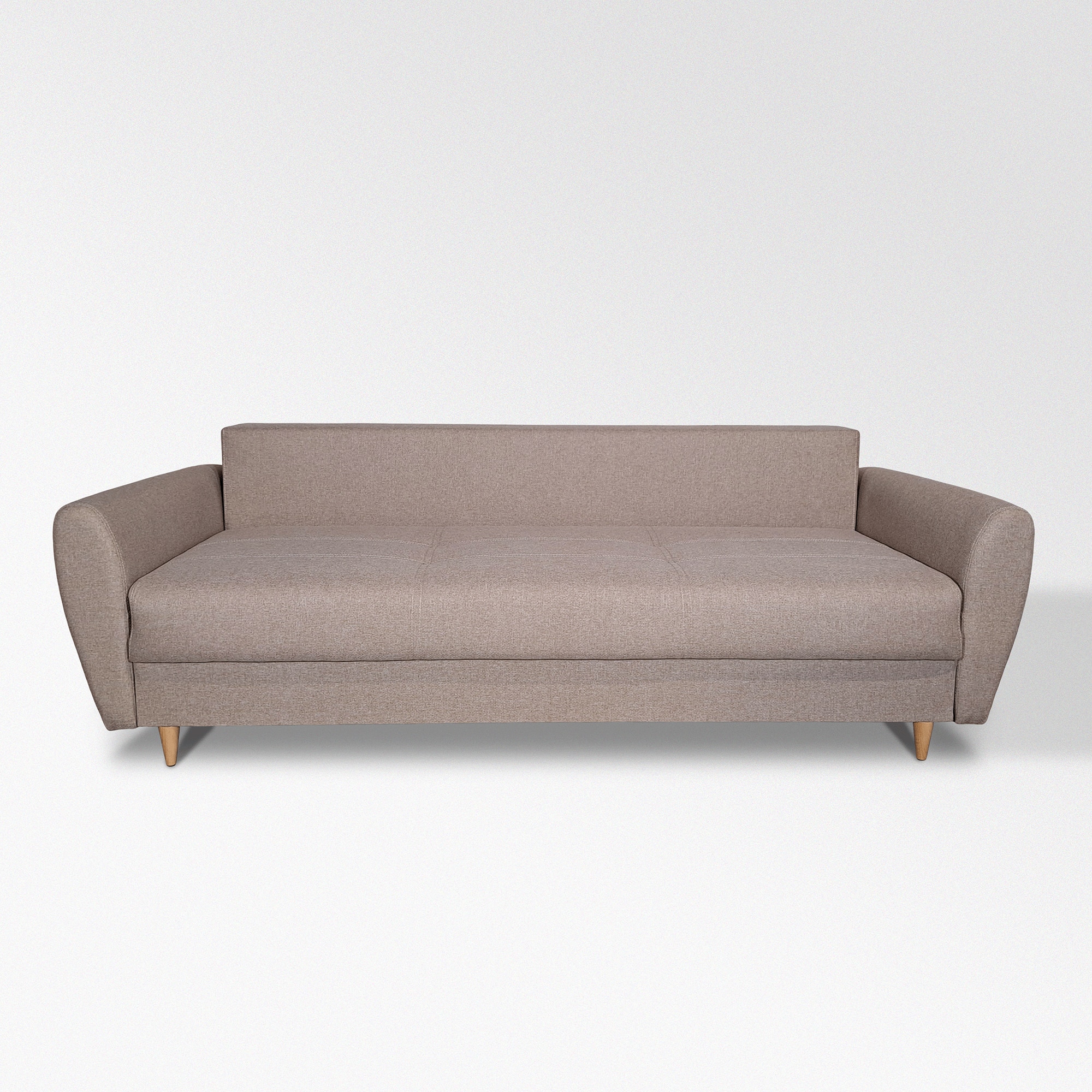 Canapea extensibila Olivia 140, Iza, pat, saltea arcuri Relaxa, lada ...