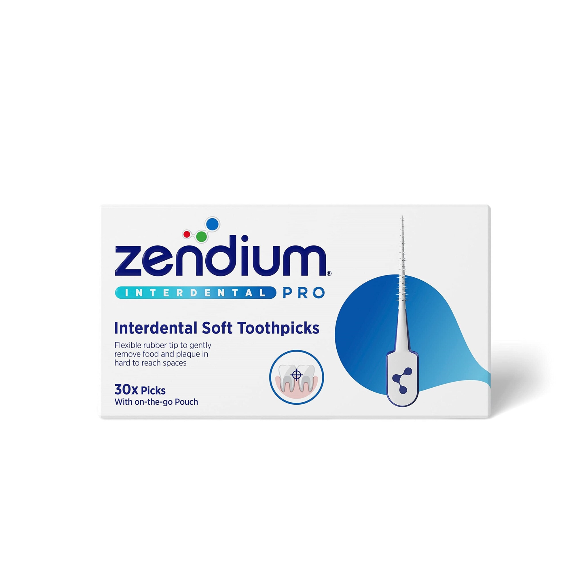 Set 30x Periute Interdentare, Zendium, Soft-ToothPicks, pentru Curatare ...