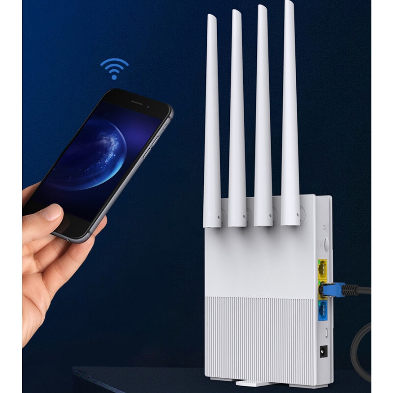 Router wireless, cartela SIM portabila pentru wifi, 4G, 300mbps, 4 ...