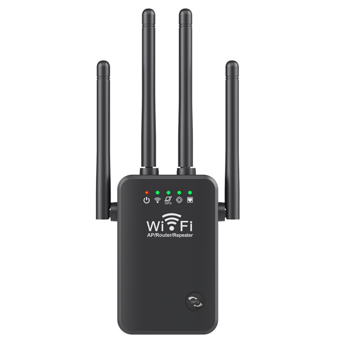 Amplificator de Semnal Wireless cu 4 Antene, Range Extender WiFi 2.4 ...
