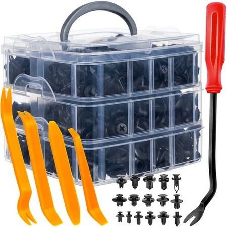 Set Cleme Auto + Extractor Xtrobb, Pentru Fixare si Demontare Panouri ...
