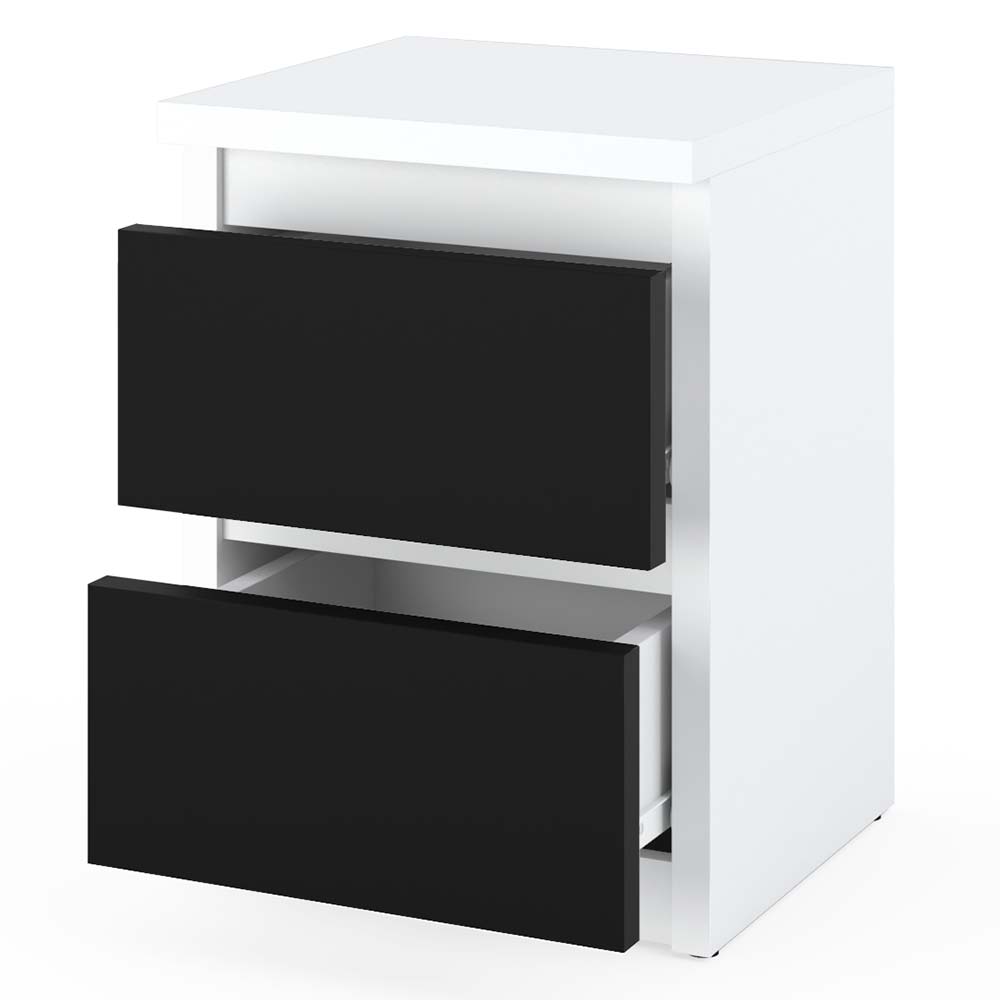 Нощно шкафче, Stiv-Meble, HIT, SZNH_BMCZM, 40x30x30 cm, 2 чекмедже, ПДЧ ...