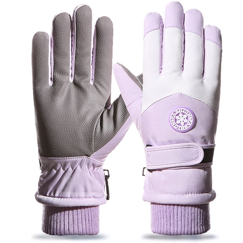 Manusi sport de iarna Touch Screen, poliester/fleece, pentru schi in ...