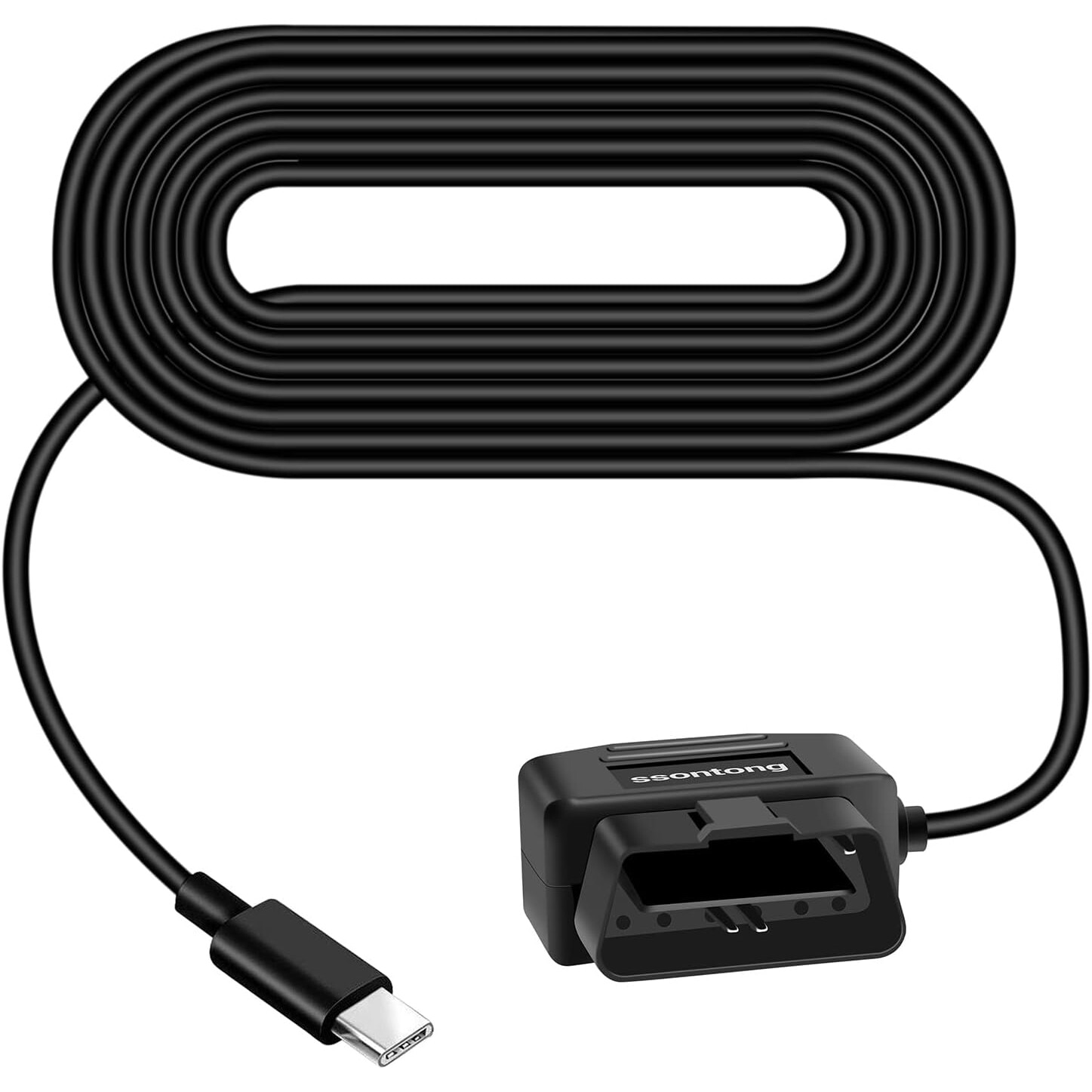 Cablu de alimentare OBD la Type-C pentru camera de bord, monitorizare 24 de ore/mod ACC, cablu ...