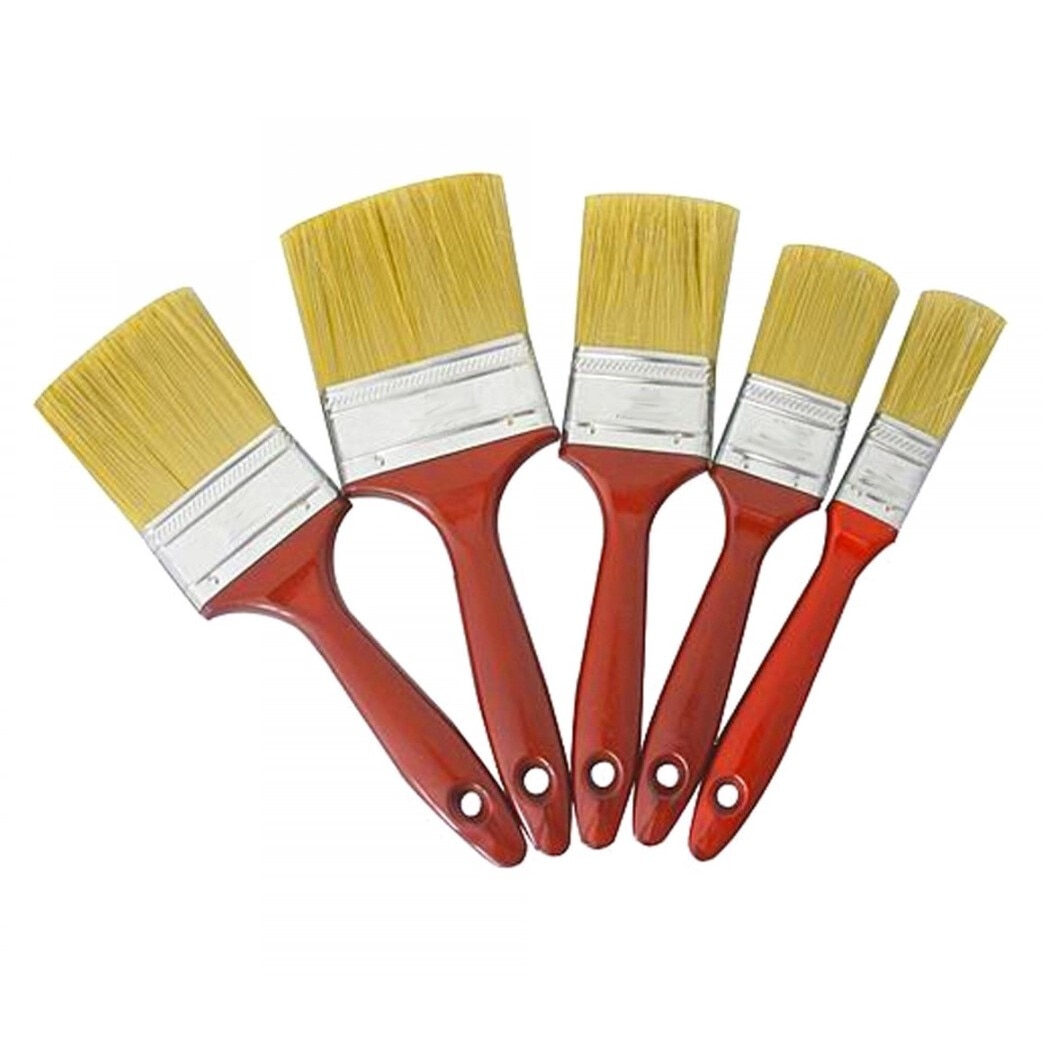 Set 5 pensule universale pentru vopsit, maner din PVC - eMAG.ro
