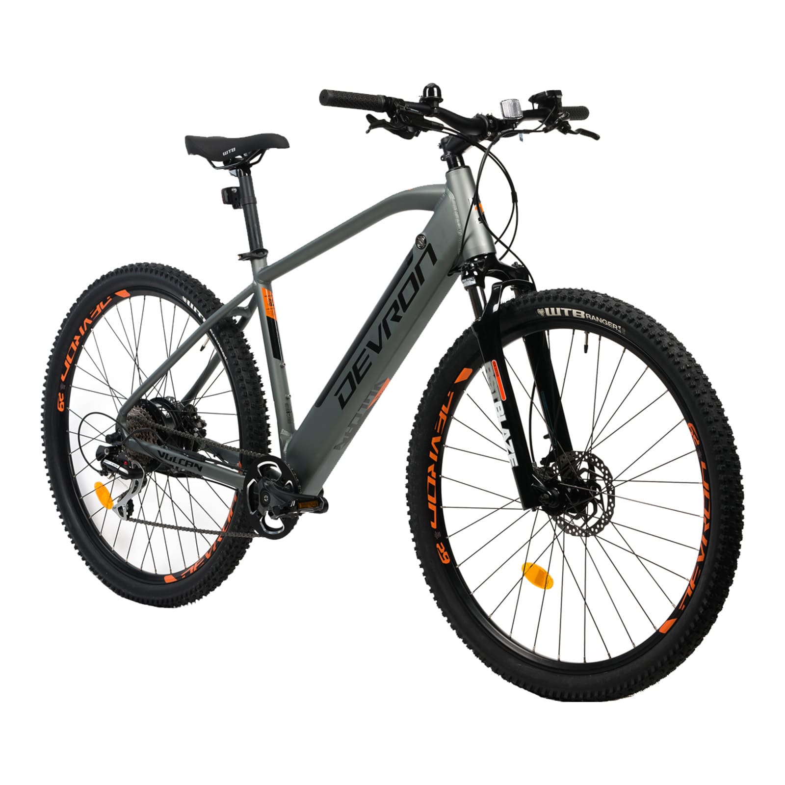 Bicicleta Electrica Devron Vulcan - 29 Inch, L, Gri - eMAG.ro