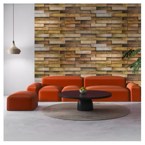 Set 10 panouri PVC decor alune A-00093, 98x48x0.3 cm - eMAG.ro