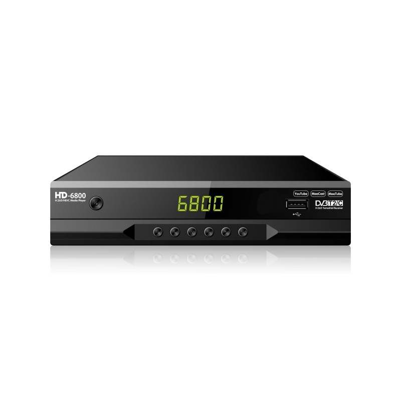 Decodor TV digital, H.265 HD 1080P, functie multimedia, actualizare ...