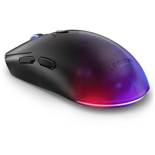 Mouse Gaming Wireless Lenovo Legion M410, RGB, Negru - eMAG.ro