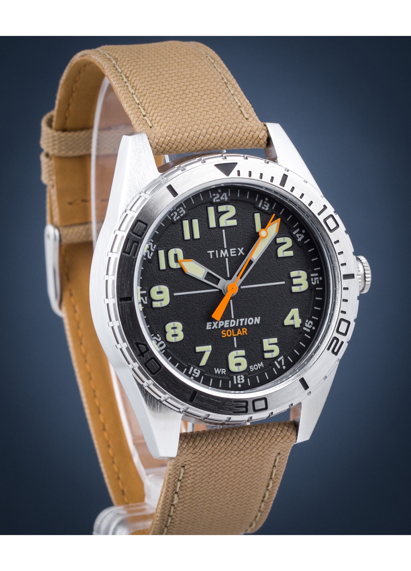 Ceas Barbatesc Timex Transcend Solar, Eco-Drive, carcasa metalica ...