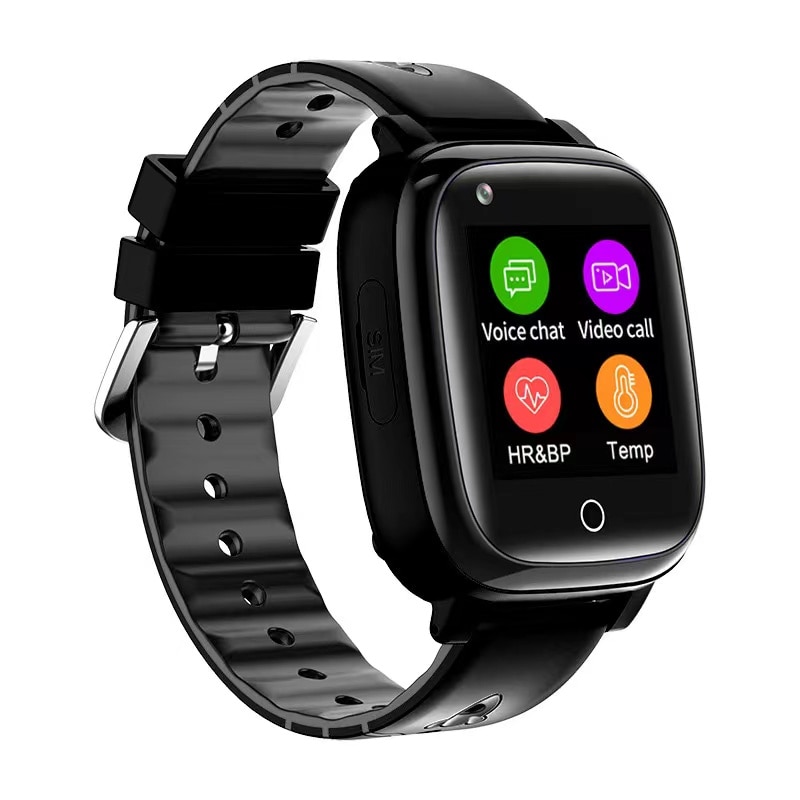 Ceas inteligent pentru copii si seniori cu functie de telefon, GPS ...