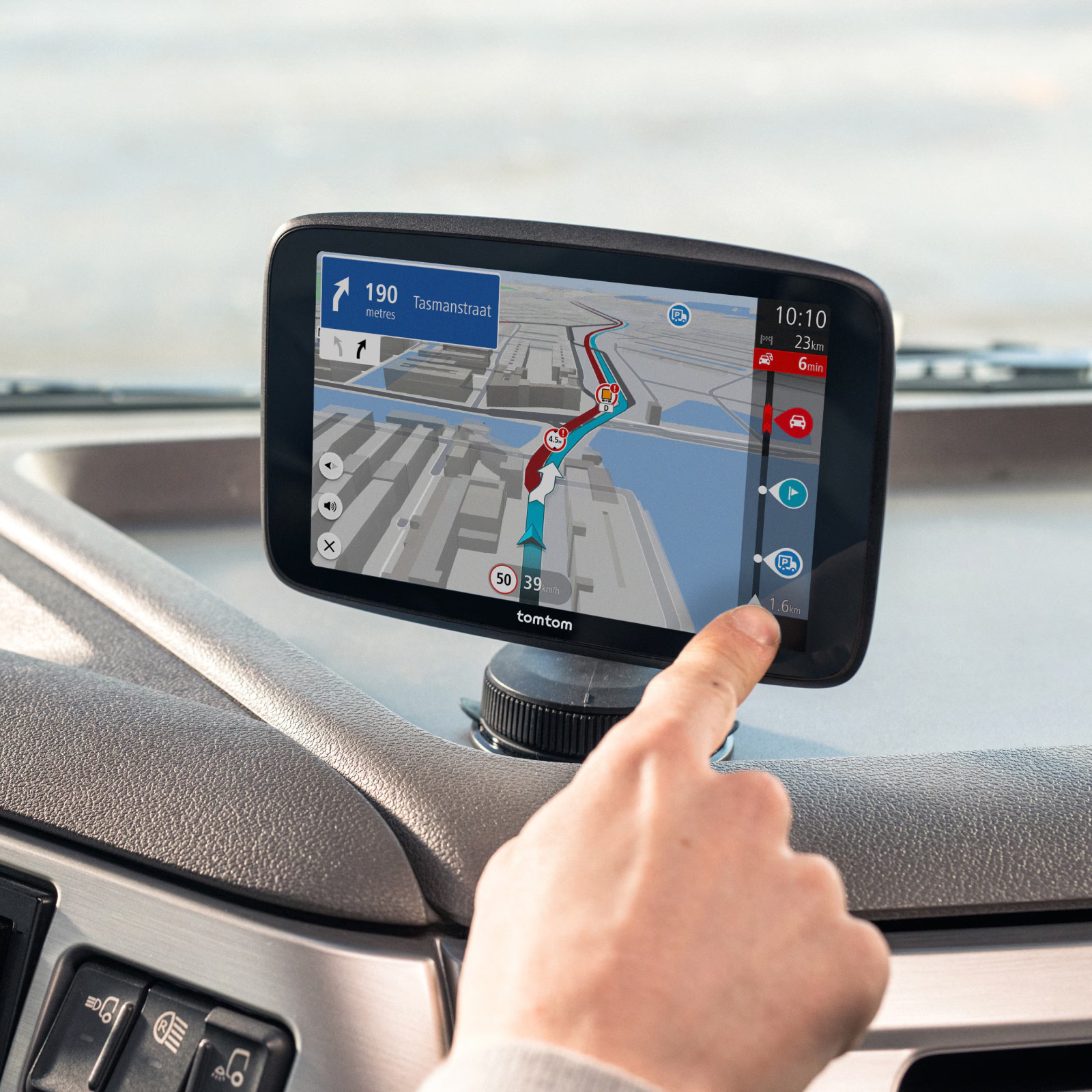 Sistem de navigatie GPS TomTom Go Expert Plus 2024, 6 inch, Harta Lumii ...