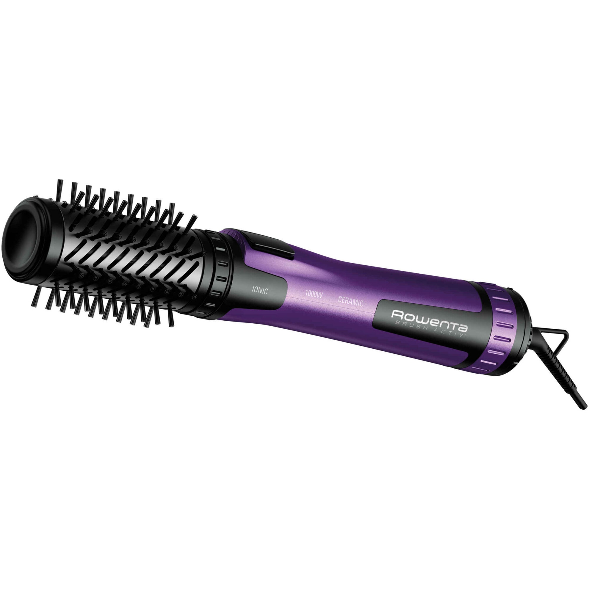 Perie rotativa cu aer cald Rowenta Brush Activ' CF9525F0, 1000W, 2 ...