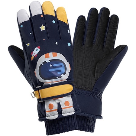 Manusi sport de iarna pentru copii, impermeabile, Rezistent la vant ...