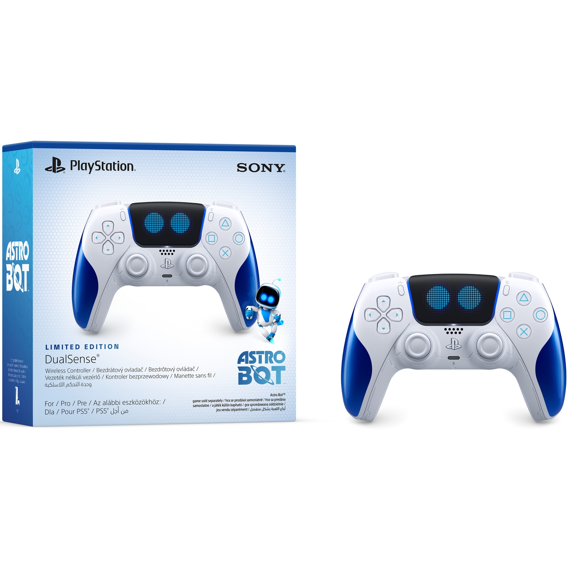 Controller Wireless PlayStation 5 (PS5) DualSense, Astro Bot Limited ...