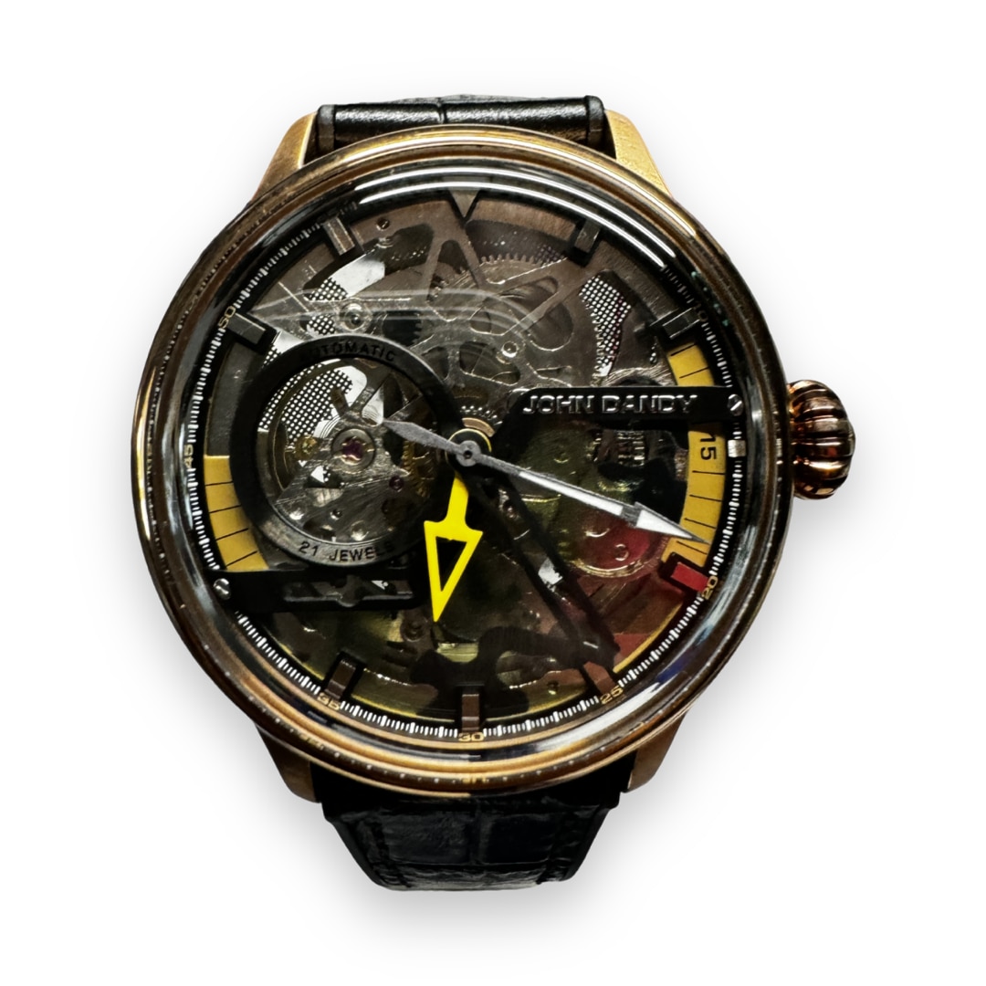 Ceas UNISEX Automatic John Dandy “Milano” Gold - eMAG.ro