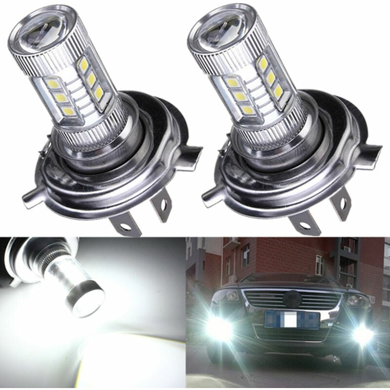Set 2 becuri LED auto BGHYHYHI H4 80W, luminozitate mare, consum redus ...