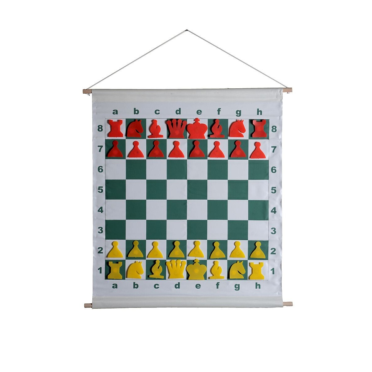Set de sah demonstrativ, Sunrise Chess & Games, vinil, magnetic, 70 x ...